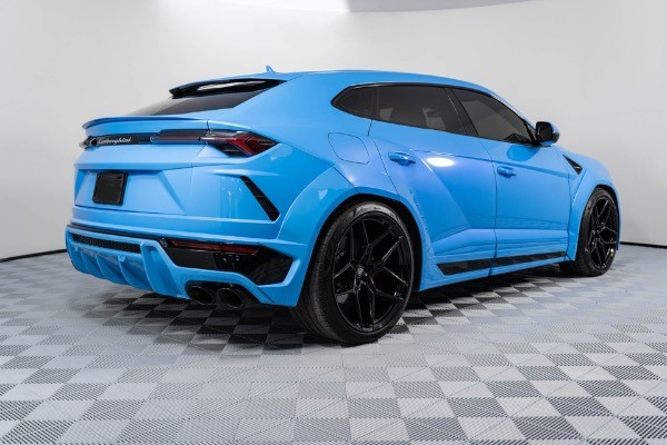 2021 LAMBORGHINI URUS NOVITEC WIDEBODY ANRKY WHEELS RARE BLU CEPHEUS 1/ ...